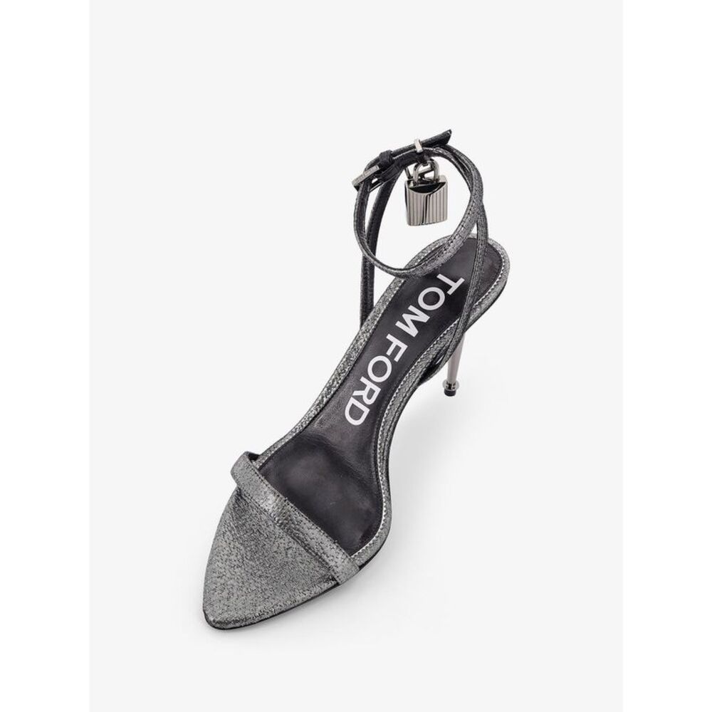 Tom Ford | Shoes | Tom Ford Women Laminated Heeled Sandals With ...